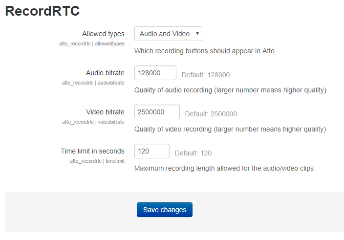 Moodle Plugin Review: Introducing Record RTC